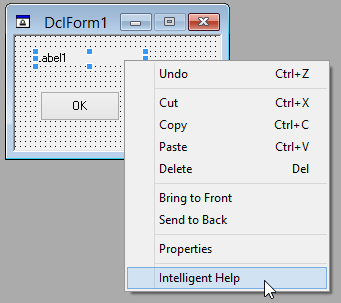 ObjectDCL > ObjectDCL Editor > Making my first dialog